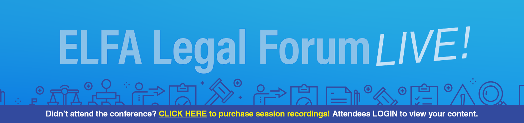 ELFA Conference Resource Center - Home Page